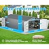 Amazon.com : 20 x 10 FT Outdoor Storage Shed, Large Metal Garden Shed ...