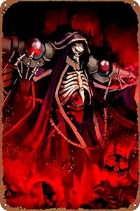 Amazon.com: IEITB Overlord 12x8 Inch Rust-Free Tin Poster - Home Decor ...