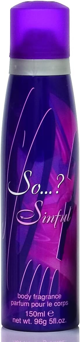 So…? So.? Sinful 150ml Body Fragrances, 150 ml : Amazon.com.au: Beauty