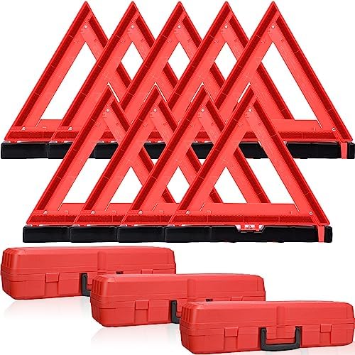Amazon.com: Xpose Safety Reflective Emergency Triangles 3 Pack ...