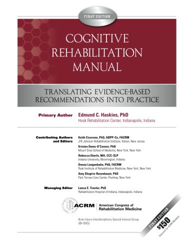 Cognitive Rehabilitation Manual: Translating Evidence-Based ...
