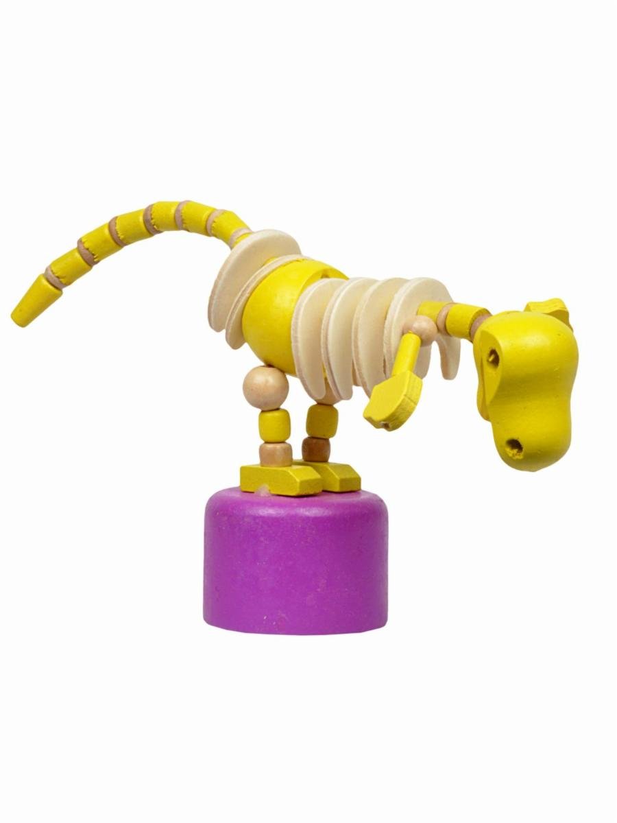 Buy Ollington St. Dinosaur Wooden Bendi Toy - Yellow Online at Low ...