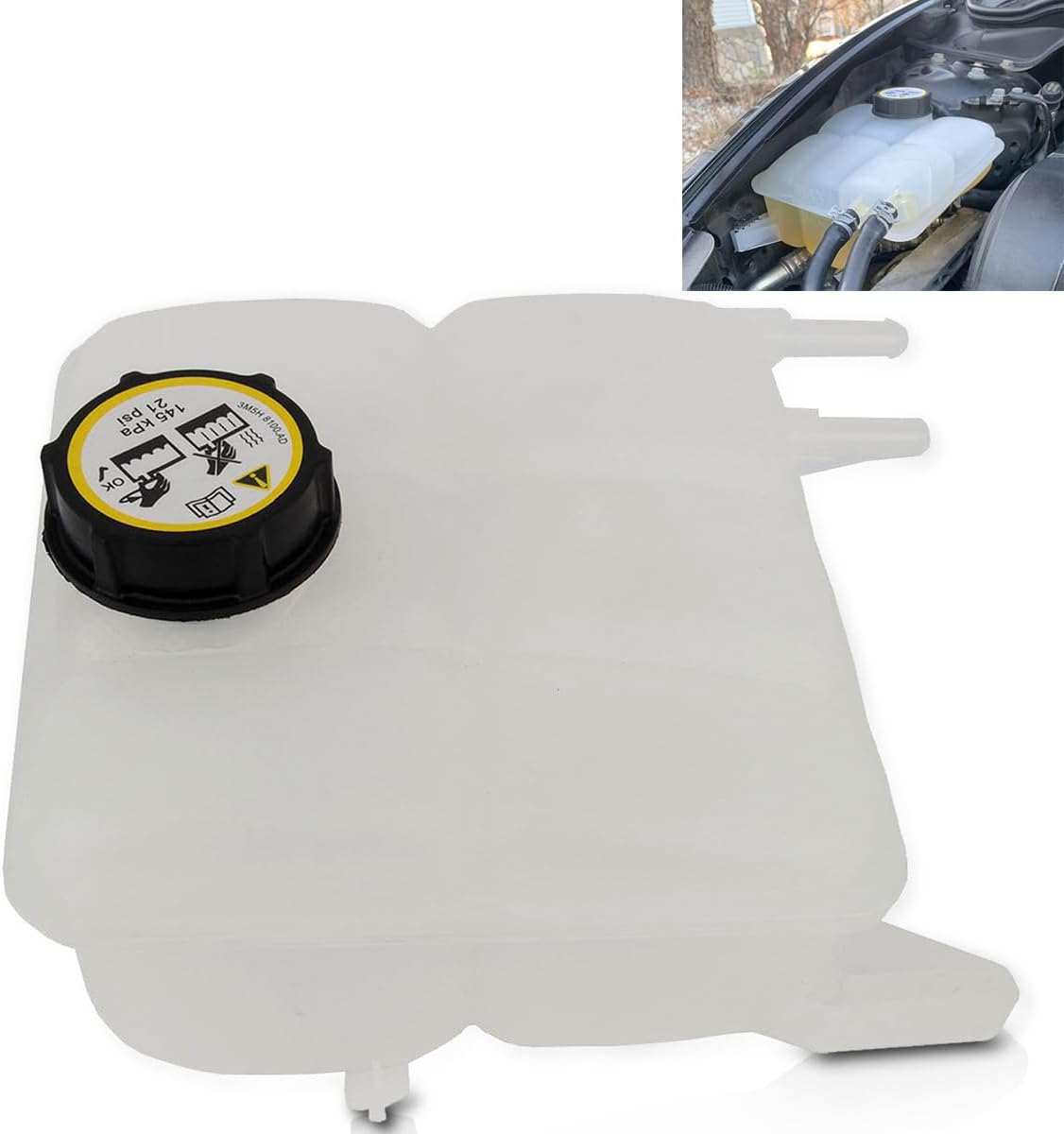 KARPAL Radiator Coolant Recovery Expansion Reservoir Tank 30776151 ...