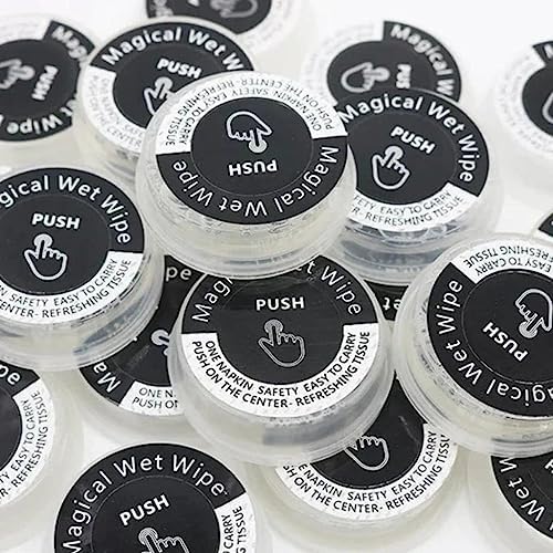 Amazon.com: 10pc Magical Hand Wipes - Mini Sized Compressed Face Towel ...