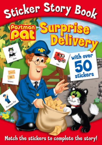 Postman Pat Sticker Story Book: Surprise Delivery: Amazon.co.uk ...