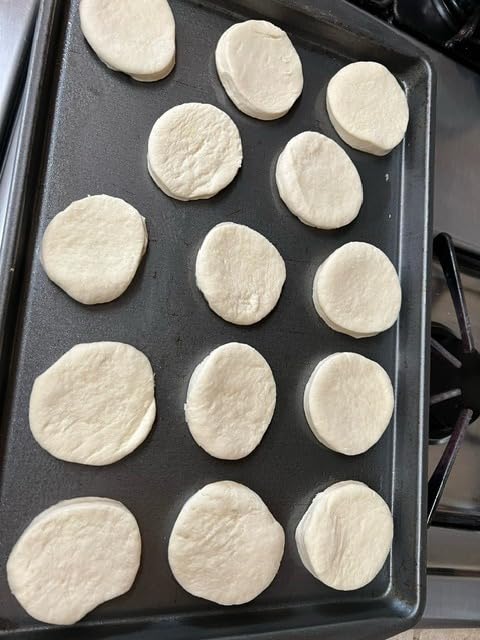 Amazon.com: ALLTOP 12 Pcs Round Biscuit Cutter - Stainless Steel Baking ...