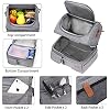 Amazon.com: LOKASS Lunch Box for Women-Double Deck Insulated Adults ...