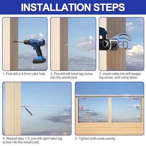 Snapklik.com : BLIKA 100 Pack T316 Stainless Steel Right&Left Handed ...