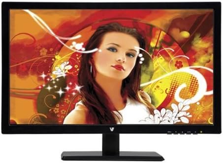 Amazon.com: V7 LED185W1-8N 19-Inch CLASS Widescreen LED Monitor (Black ...