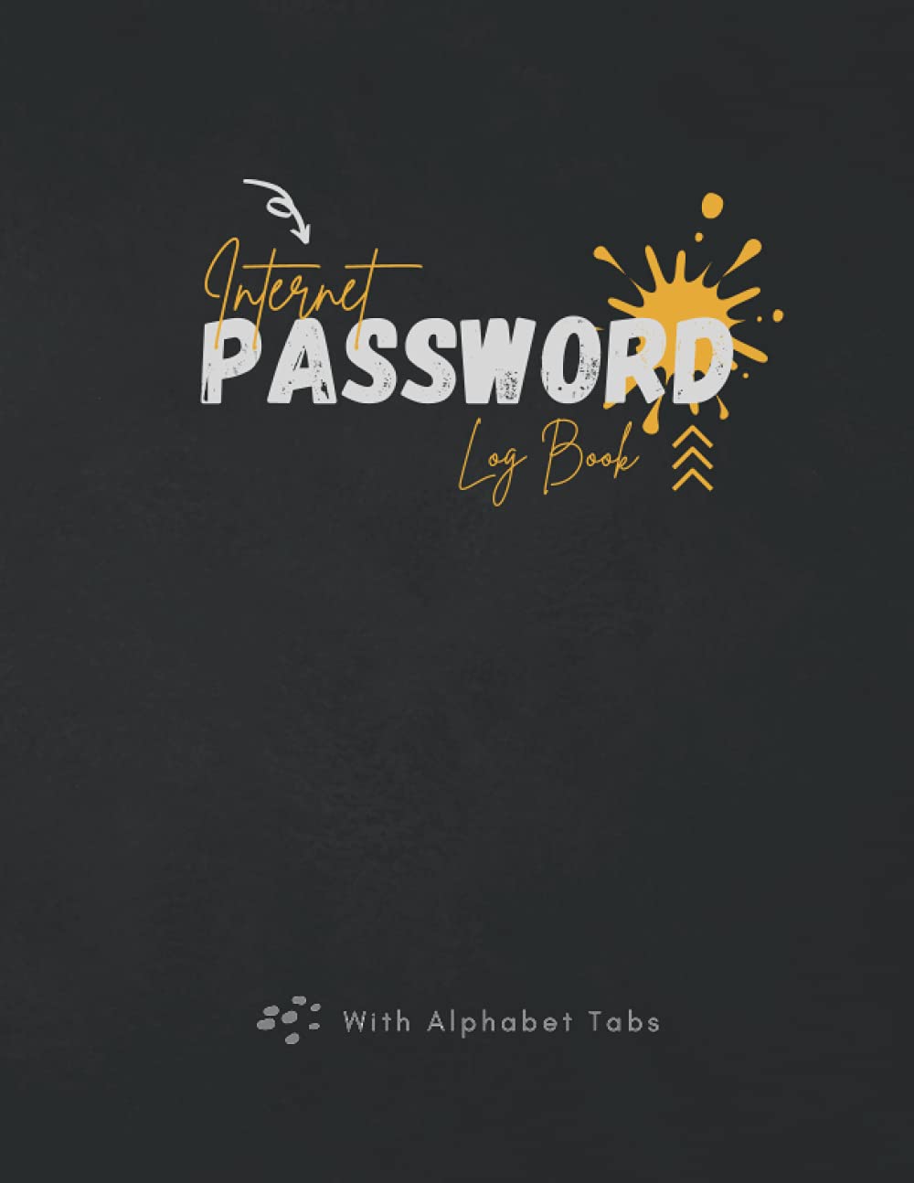 Buy Internet Pas Book With Alphabet Tabs: Large Printable Website Login ...