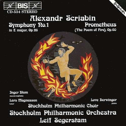 Amazon.com: Scriabin: Symphony No. 1 / Prometheus : Leif Segerstam ...
