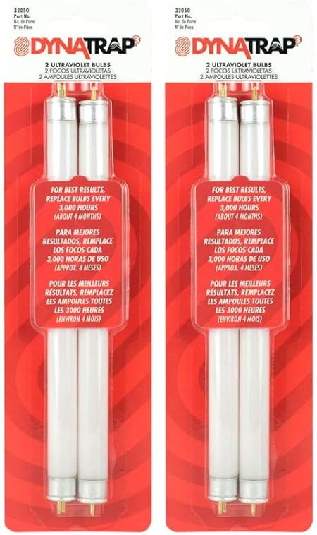 DynaTrap 32050 Replacement UV Light Bulbs for DT2000XL Insect Trap ...