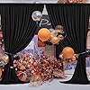 Amazon.com: 10 ft x 8 ft Wrinkle Free Black Backdrop Curtain for ...