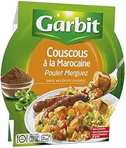 GARBIT - Couscous À La Marocaine 285G - Lot De 4 : Amazon.com.be: Épicerie