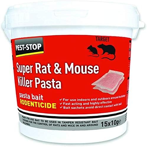 Digiteck Pest-Stop Super Mouse and Rat Killer Fast Poison Pasta Bait 15 ...