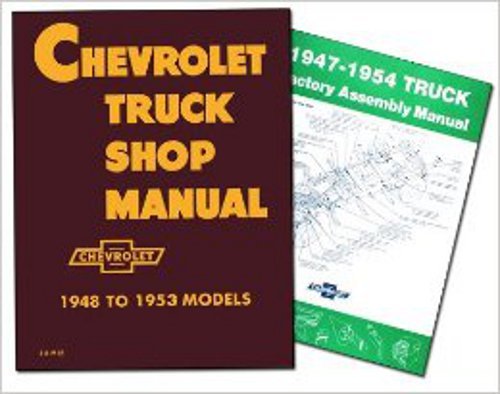 Buy 1948 to 1953 Chevy Truck Shop Repair Manual and 1947 to 1954 Truck ...