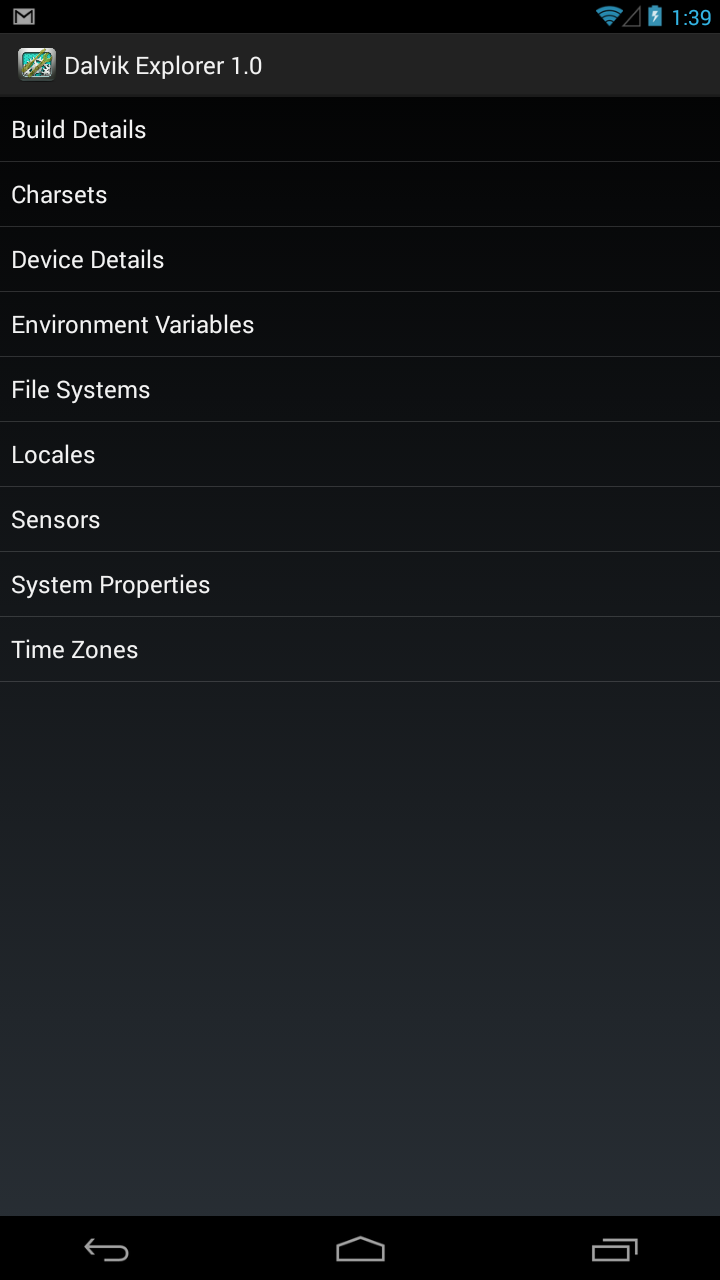 Device Explorer - App on Amazon Appstore