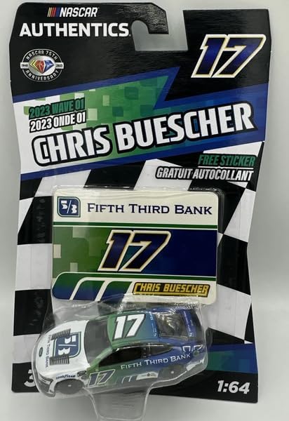 Amazon.com: Matchbox Nascar Authentics Chris Buescher 2023 Wave 1 ...