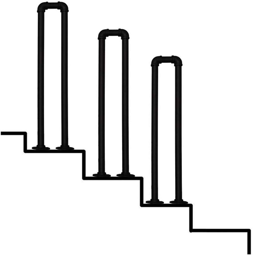 Buy PULASSI Safety Handrails for Outdoor Steps, Stair Handrail Complete ...