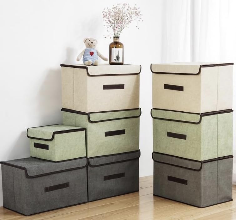 Storage bin Amazing storage bins with lid. (come in a set of 4 large ...
