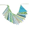 Amazon.com: 32 Feet 36 PCS Lovely Triangle Bunting Flag Banner Pennant ...