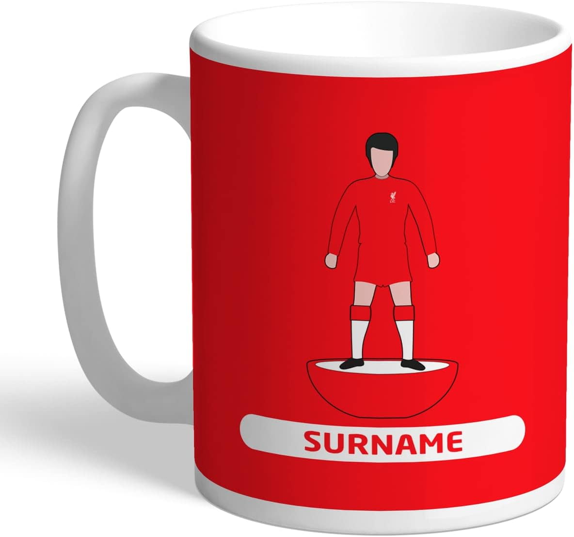 Personalised Player Figure 11oz Mug for Liverpool FC Fans, Great for ...