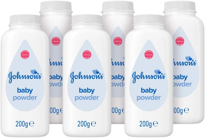 Johnson's Baby Powder, with Purified Talc, Designed for Delicate Skin ...