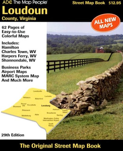 ADC the Map People Loudoun County, Virgina Street Map Book (Loudoun ...