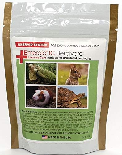Emeraid Herbivore Bird & Reptile Food, 400g, Unflavoured, All Ages, All ...