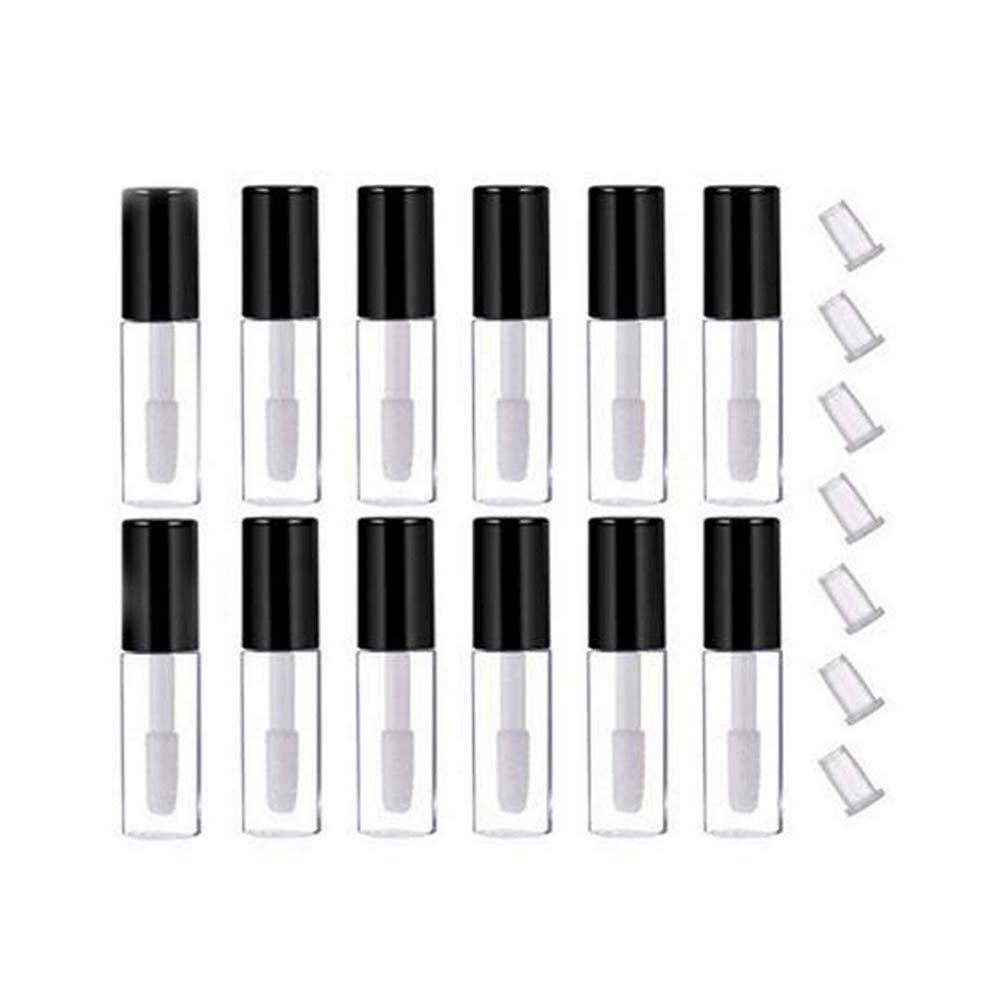 Amazon.com : 12pcs 3ml Mini Lip Gloss Tube Lip Balm Lipsticks Container ...