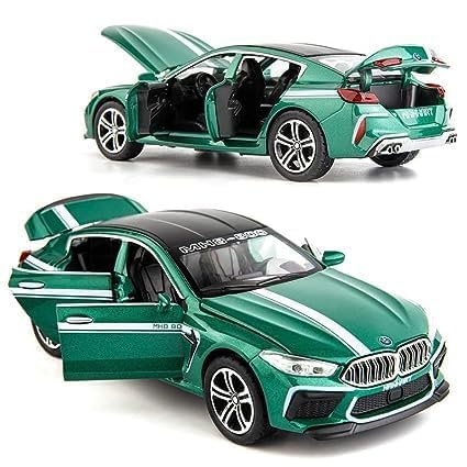 1:24 BMW M8 MANHART MH8 800 Edition Metal Toy Car Big Size Diecast with ...
