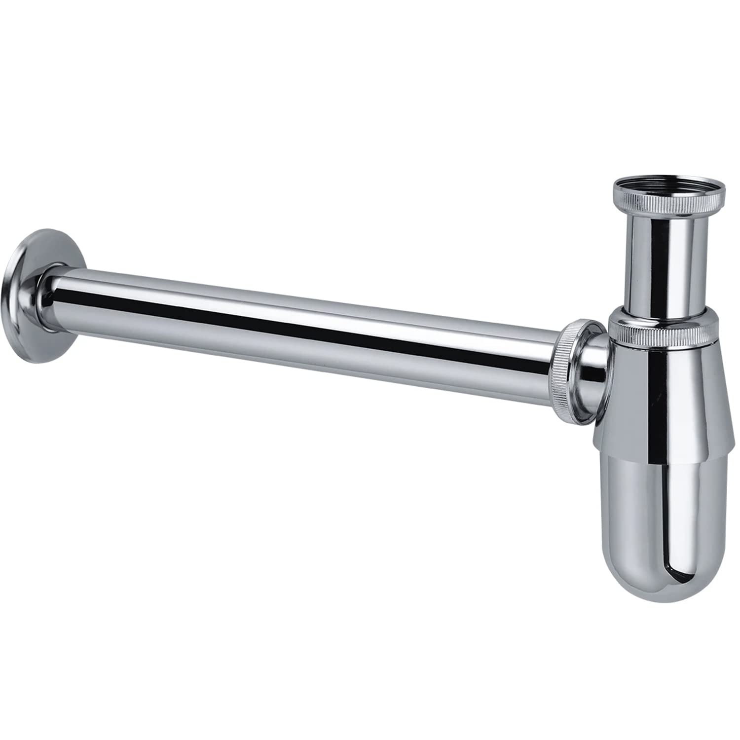 Buy Emartt Stainless Steel Bottle Trap For Wash Basin With Waste Pipe ...