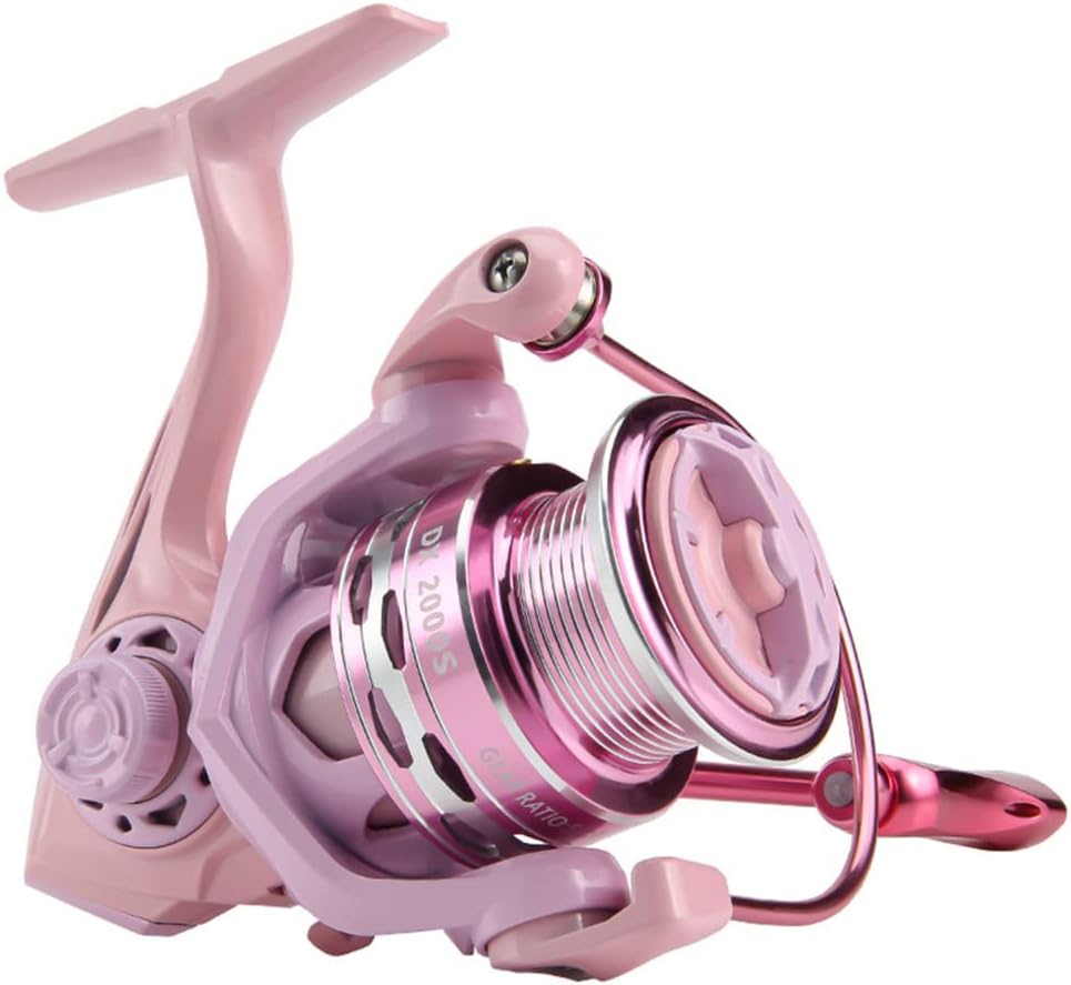 Amazon.com : TEQIN Spinning Reel, 5.2:1 High Speed Gear Ratio Spinning Fishing Reel, Full Metal ...