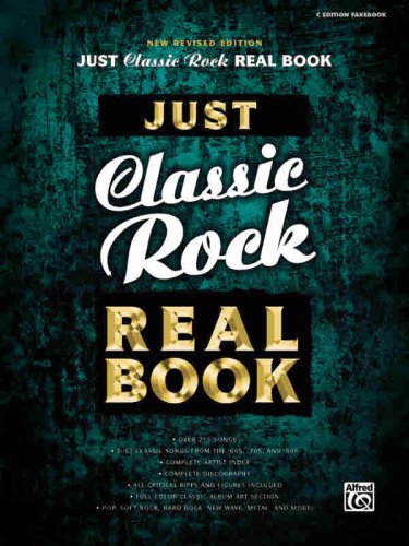 Just Classic Rock Real Book C Edition: Warner Bros: 9780757993022 ...