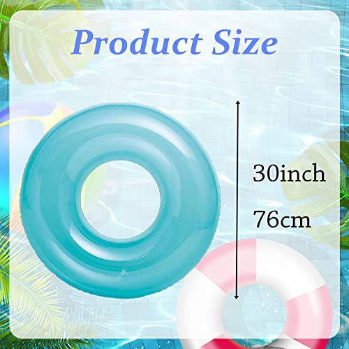 Transparent Swimming Ring Inflatable Kids Swimming Float,76cm ...