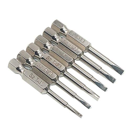Buy Ketsicart 3X(6Pcs S2 Steel Triangular Screw Bits Magnetic ...