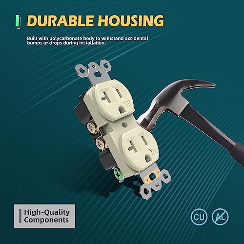 Snapklik.com : Duplex Receptacle Outlet, Tamper-Resistant Electrical ...