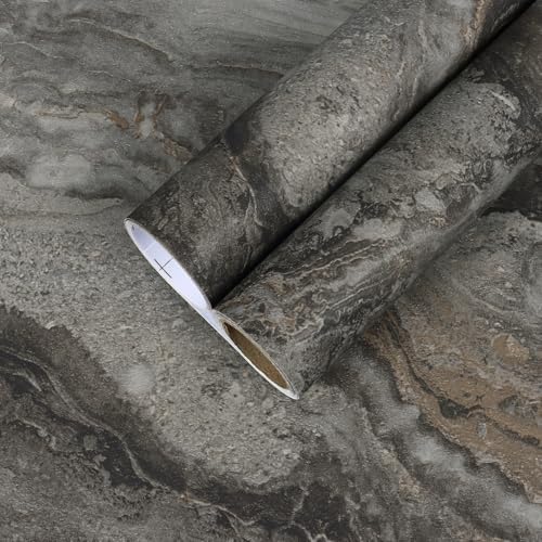 FunStick 24"x200" White Gold Marble Contact Paper for Countertop ...