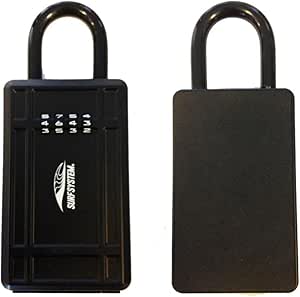 SURF SYSTEM Keysafe Combination Padlock Lock-Box - Key Pod, Hide-A-Key ...