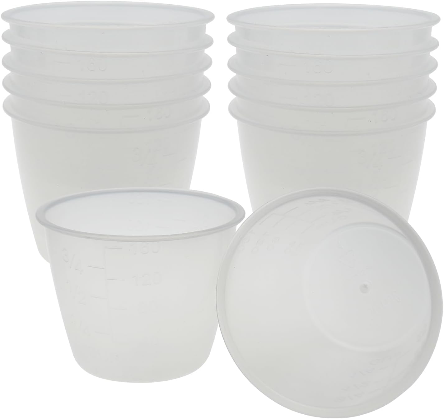 Amazon.com: LUORNG 12PCS Rice Cooker Measuring Cup 160ML Plastic ...