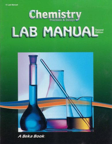 Chemistry Precision and Design Lab Manual 11: Verne Biddle: Amazon.com ...