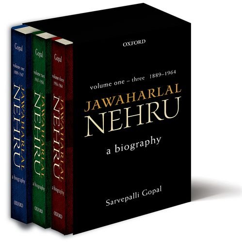 Jawaharlal Nehru: A Biography (3 Volumet Set) 1889-1964: Sarvepalli ...