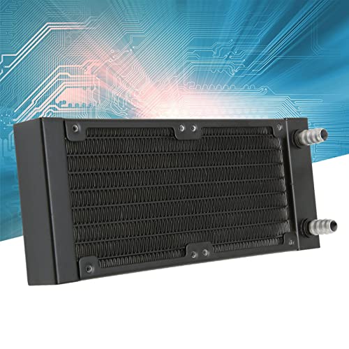 Sorandy Water Cooling Radiator, 9.5mm Faucet Heat Row Radiator, 8 Pipe ...