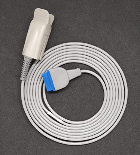 Surgiway Biometric Cables Spo2 3 Mtr Probe Compatible with GE -(B20/B30 ...