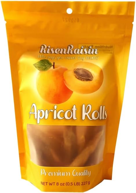 Amazon.com: Dried Apricot Rolls – 8 oz (227 g) | No Sugar Added | All ...