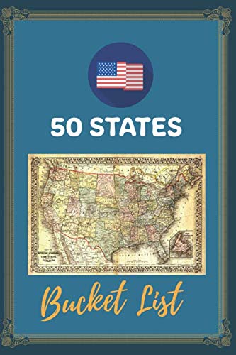 50 States Bucket List: My Bucket List Journal, bucket list United ...