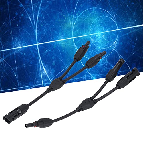 Snapklik.com : Solar Connectors, Y Branch Parallel Adapter 1000V PV ...