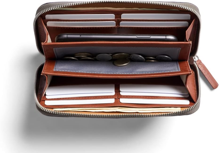 Bellroy Folio (Premium Leather Coin Purse for Women, Zip Closure, RFID ...