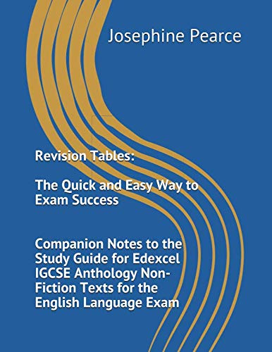 Revision Tables: The Quick and Easy Way to Exam Success: Companion ...