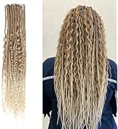 Amazon.com : KRALER 24 Inch Mixed SE Dreadlock Extensions Sets, 3 in 1 ...